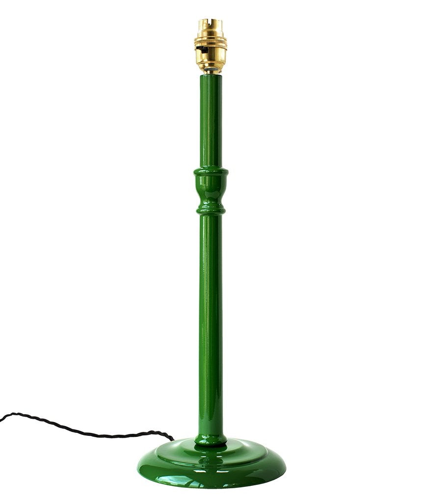 Tall Lacquered Lampbase in Palm Green – The Edition 94