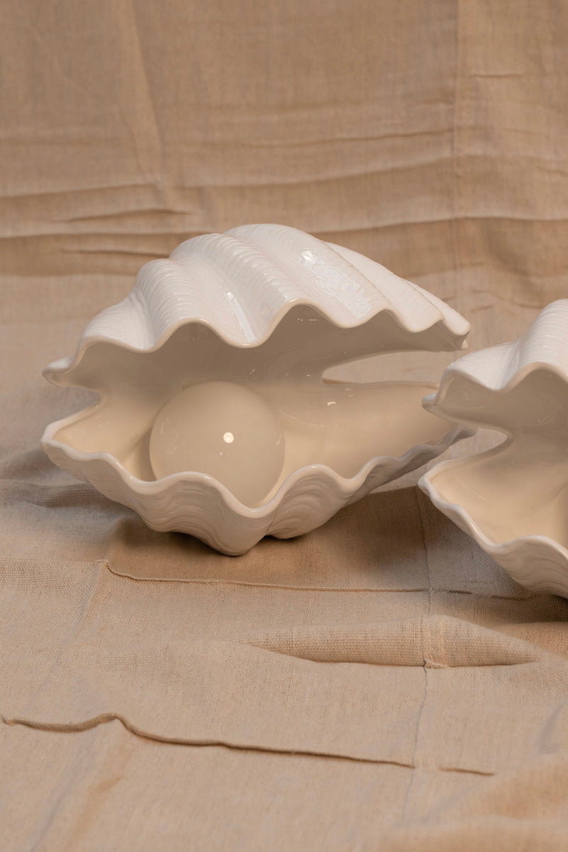 Handmade Italian Ceramic Shell Lamp – The Edition 94